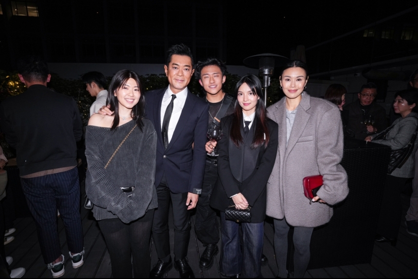 寰亚电影中环Party 古天乐Natalie岑丽香捧场 ANSONBEAN主攻动作片 Hillary盼演虐心爱情 | 其他 | 新闻 | MEDIA ASIA